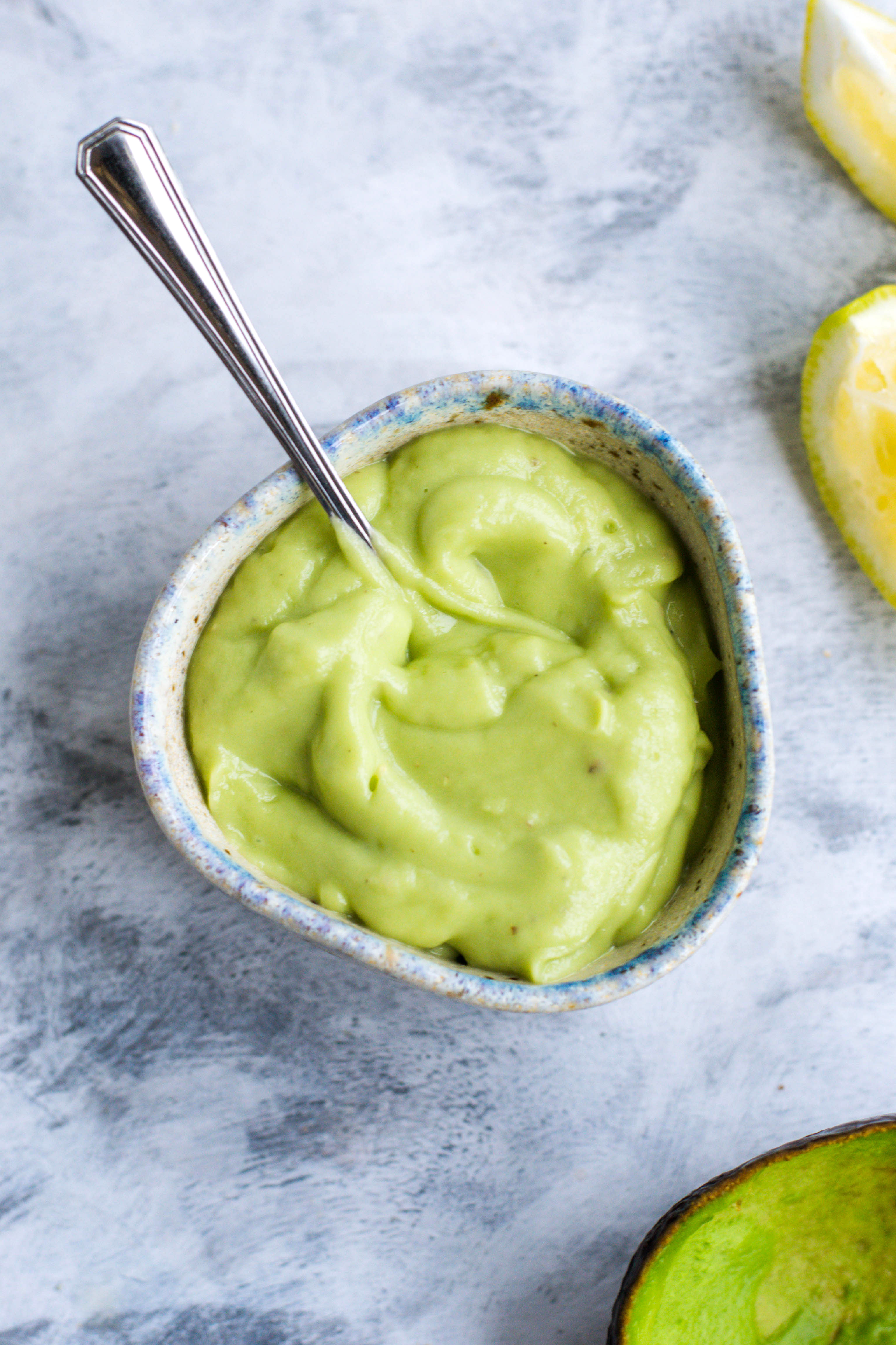 Creamy avocado sauce – A MATTER OF NOURISHMENT