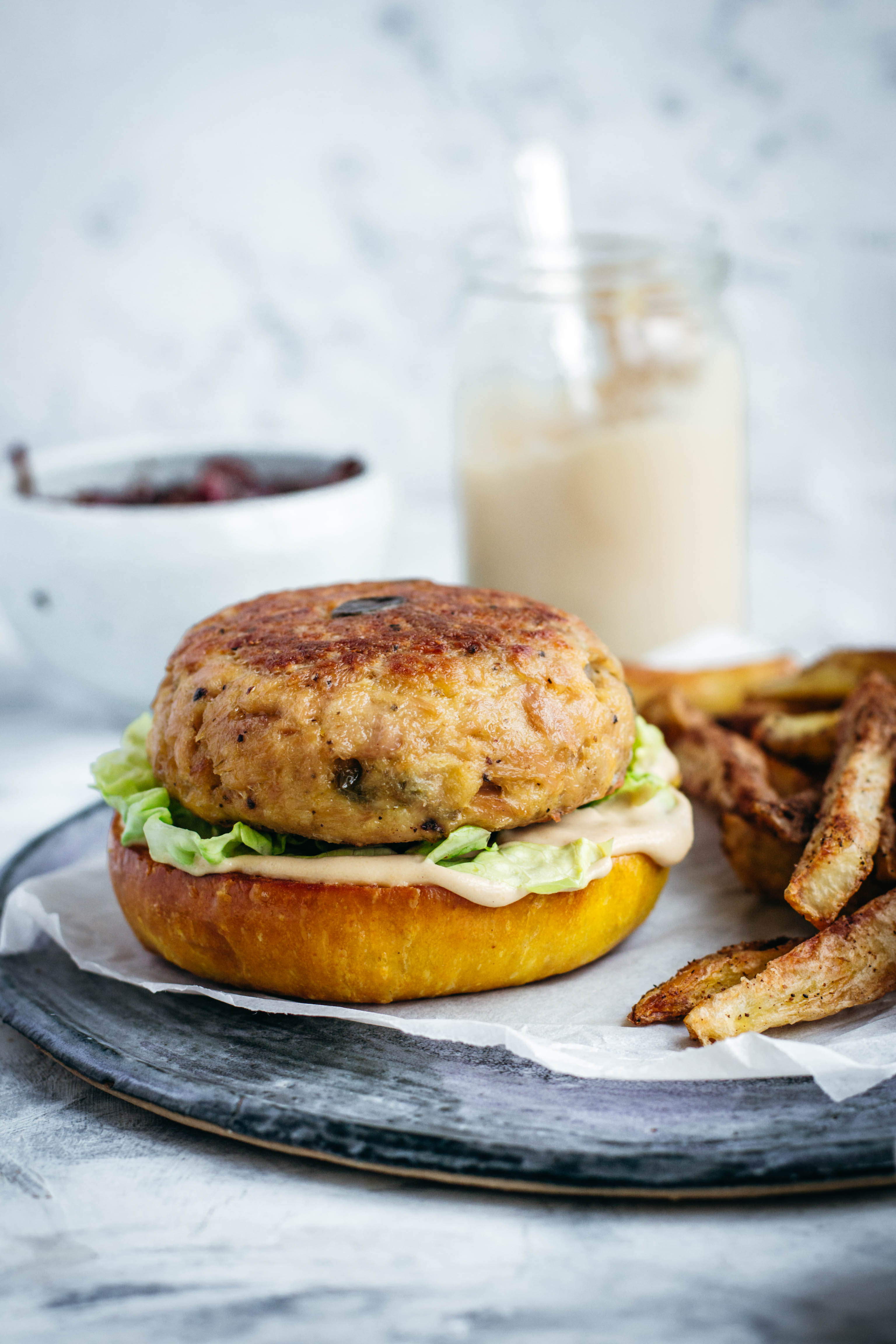 Easy tuna burgers recipe – A MATTER OF NOURISHMENT